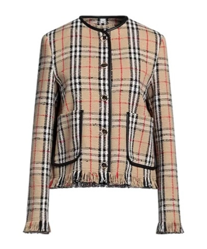 Burberry Printed Long-sleeve Jacket