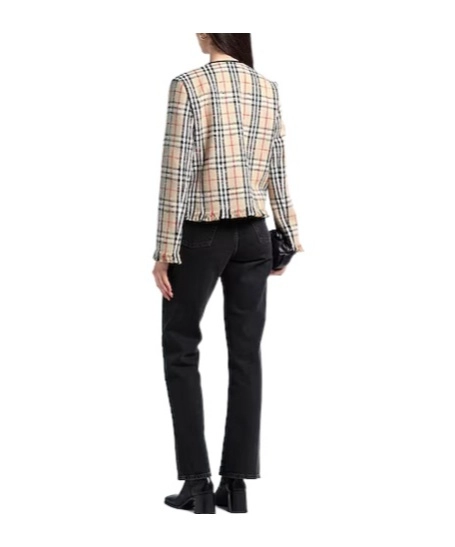 Burberry Printed Long-sleeve Jacket