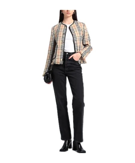 Burberry Printed Long-sleeve Jacket