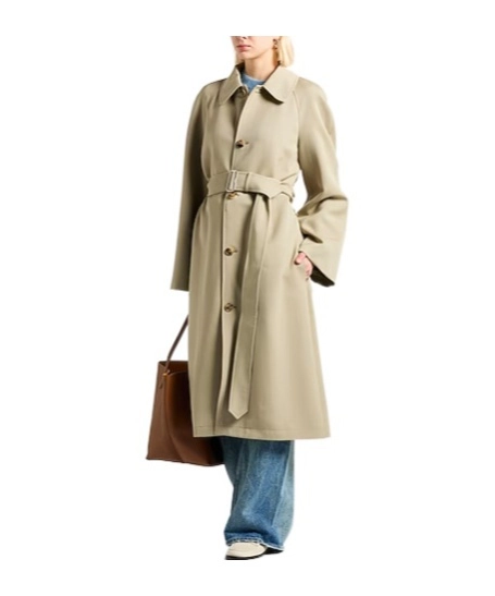 Burberry Long-sleeve Solid Color Windbreaker