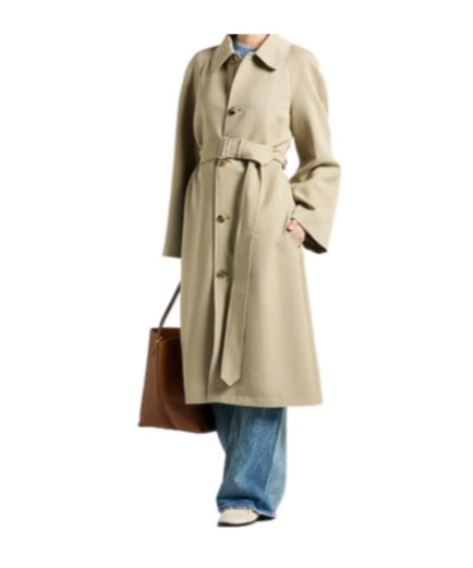 Burberry Long Sleeve Solid Color Windbreaker