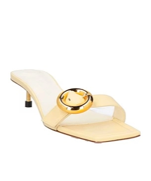 Jacquemus Minimalist Square-toe Slide Sandals
