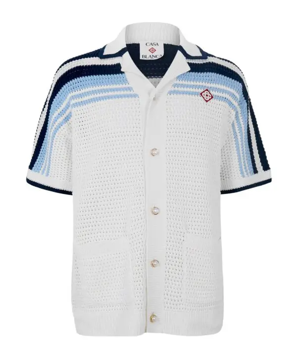 Casablanca Casa Crochet Shirt Sn62