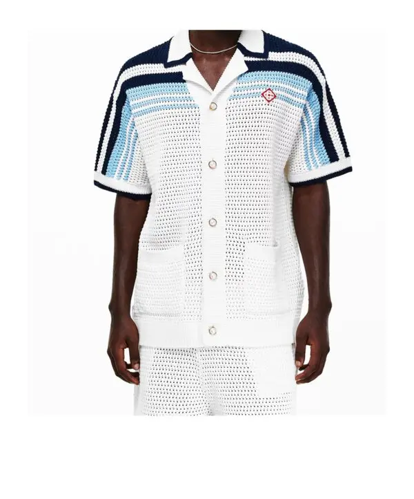 Casablanca Casa Crochet Shirt Sn62
