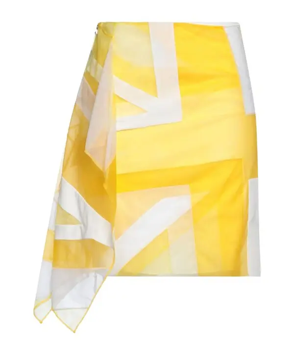 Burberry Two-tone Tulle Mini Skirt