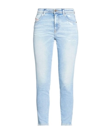 DIESEL® Light Wash Ripped Skinny Jeans