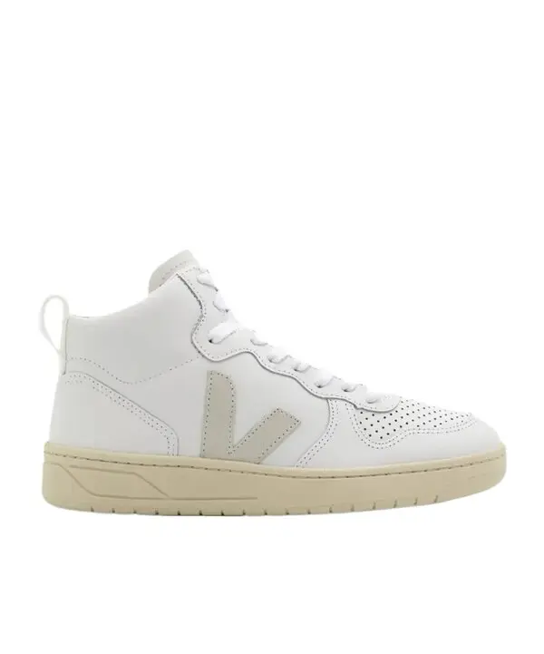 VEJA V-15 Panel Sneakers - White