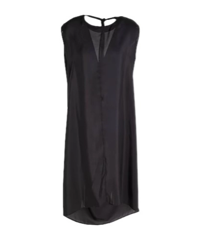 MAISON MARGIELA Sleeveless Slim Fit Dress - Black