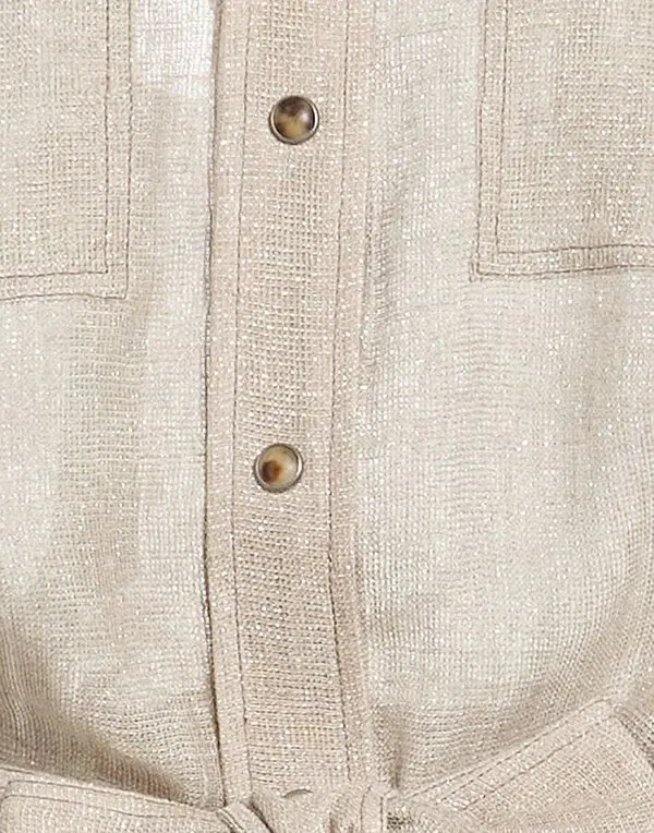 Brunello Cucinelli Metallic Shirt Dress
