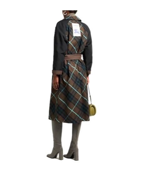 Burberry Classic Printed Trench Coat