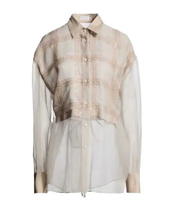 Brunello Cucinelli Embellished Shirt