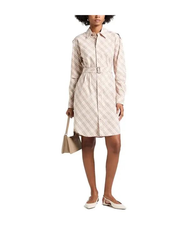 Burberry Classic Printed Shirt Dress