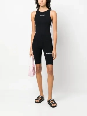 Palm Angels Logo Print Tank Top