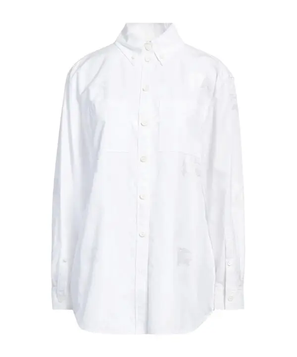 Burberry Minimalist Solid-color Long-sleeve Shirt