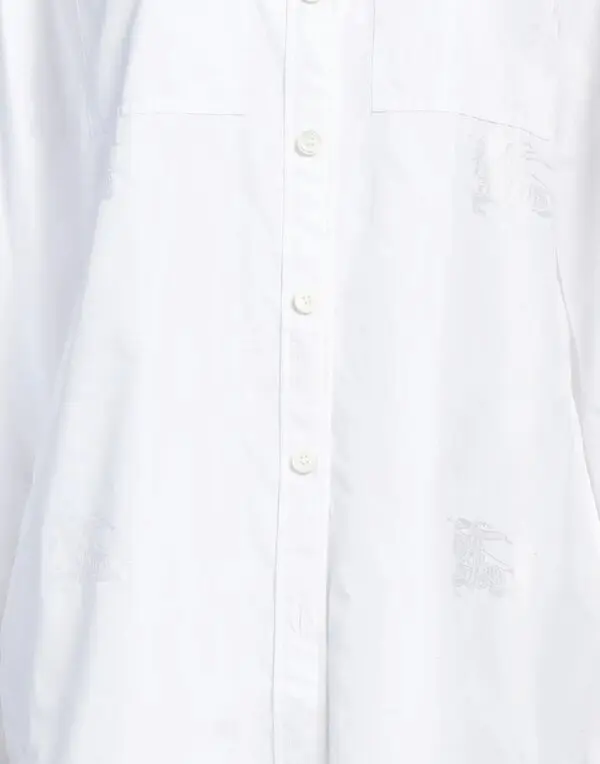Burberry Minimalist Solid-color Long-sleeve Shirt