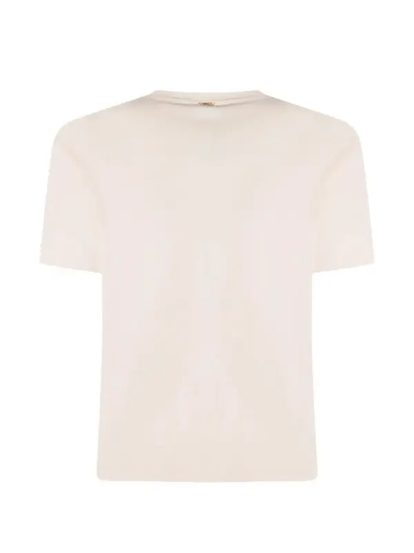 TWINSET Floral Appliqué T-shirt