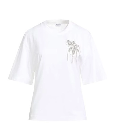 Brunello Cucinelli Solid Short Sleeve T-shirt