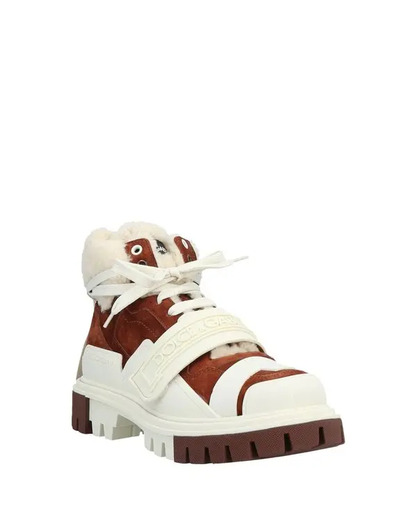 Dolce & Gabbana Two-tone Leather Sneakers