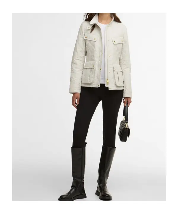 Barbour Halsey Long Sleeve Quilted Jacket