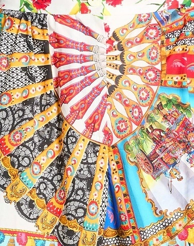 Dolce & Gabbana Colorful Woven Shorts