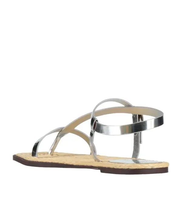 Farm Rio Metallic Leather Sandals