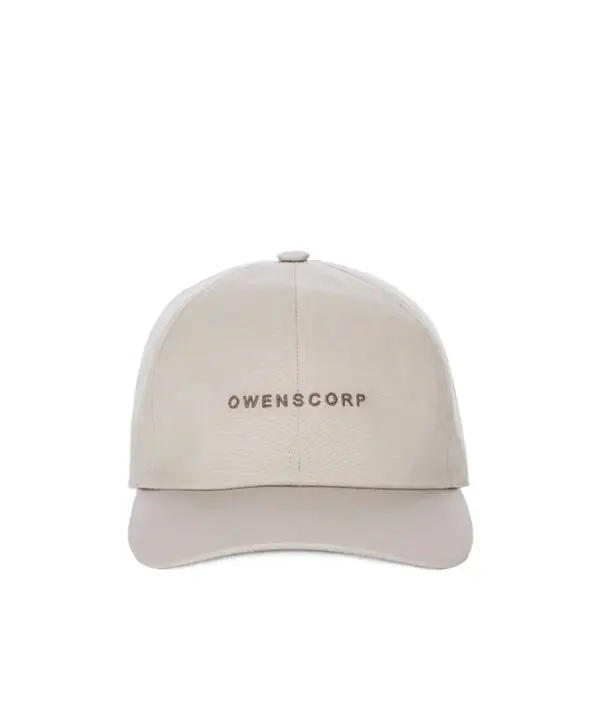 Rick Owens Embroidered Baseball Cap - Pearl/dust