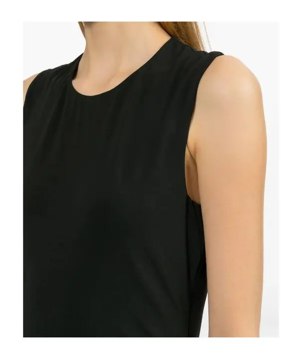 Helmut Lang Asymmetrical Draped Maxi Dress
