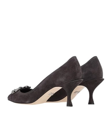 Dolce & Gabbana Embellished Pointed Toe Stiletto Heel Pumps