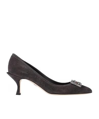 Dolce & Gabbana Embellished Pointed Toe Stiletto Heel Pumps