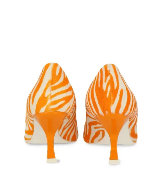 ROGER VIVIER Zebra Print Pointed Toe Pumps