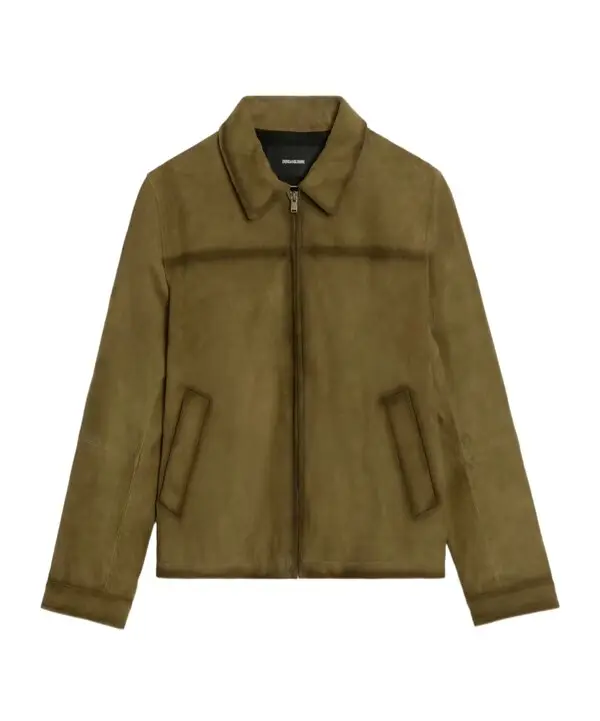 Zadig&Voltaire Loumy Daim Zip Jacket