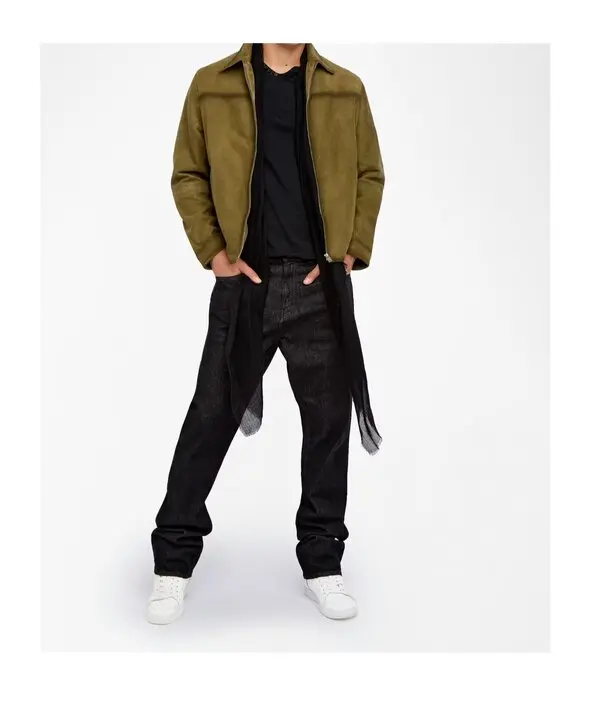 Zadig&Voltaire Loumy Daim Zip Jacket