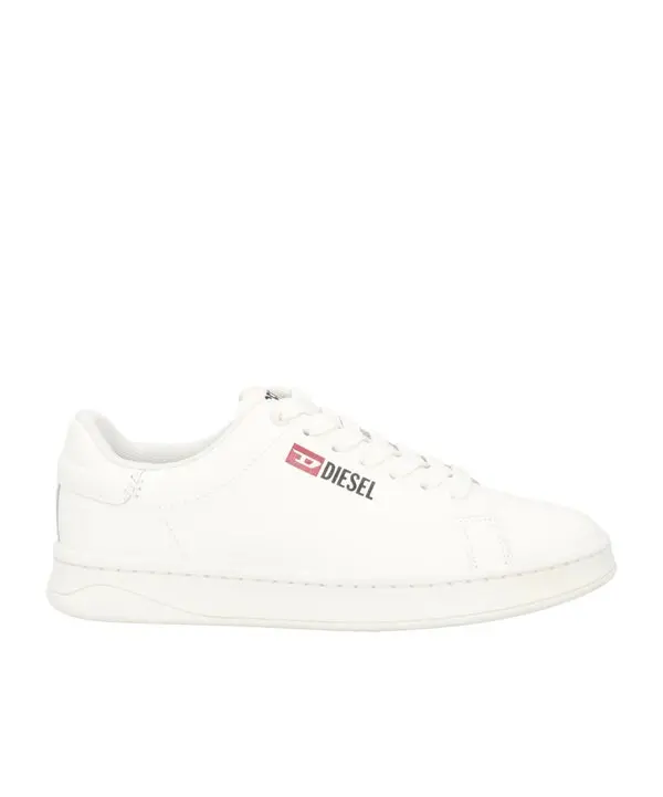 DIESEL® Low Top Lace-up Leather Sneakers