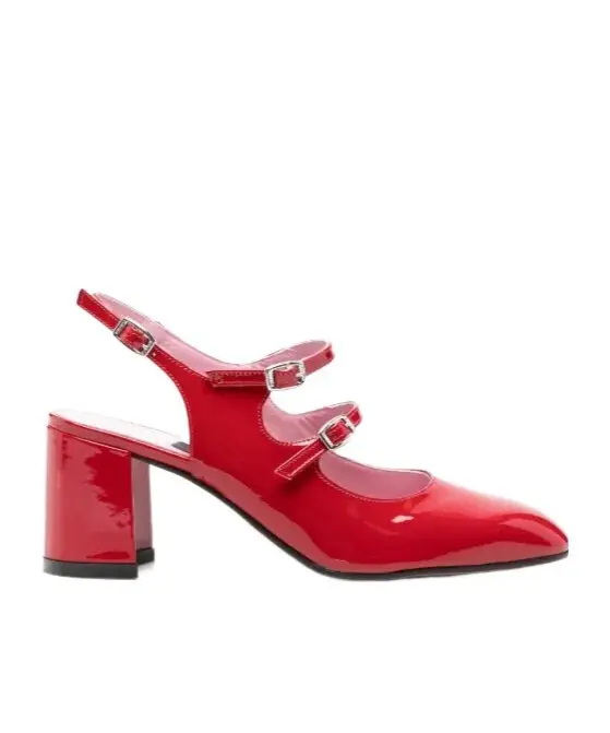 CAREL Banana Buckle-strap Pumps