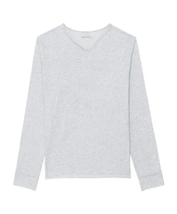 Zadig&Voltaire Monsatir Henley Button-detail T-shirt