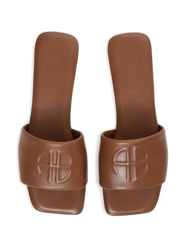 ANINE BING Leather Slides