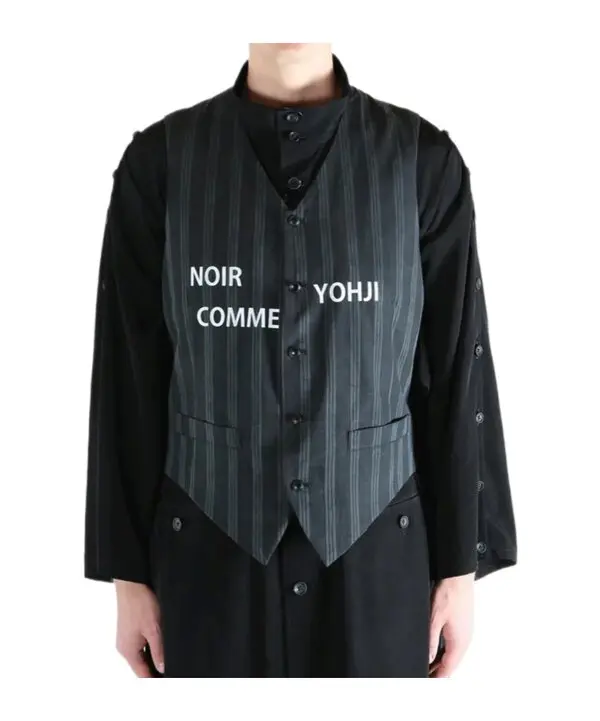 Yohji Yamamoto Striped Vest