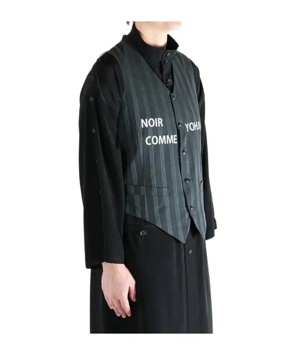 Yohji Yamamoto Striped Vest