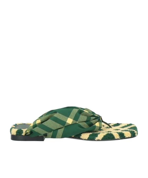 Burberry Checked Slippers