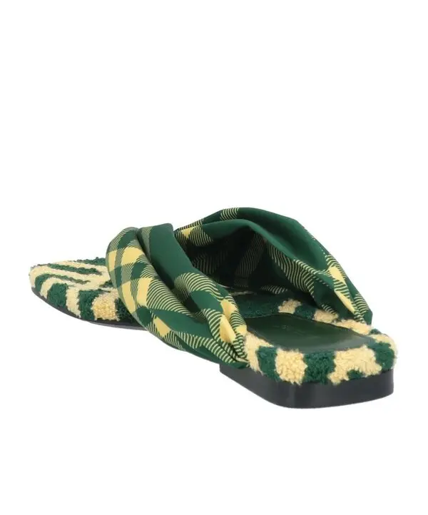Burberry Checked Slippers