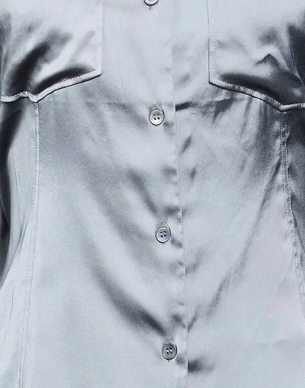 Jacquemus Solid-colored Satin Shirt