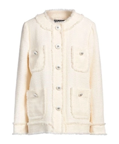 Dolce & Gabbana Minimalist Singlebreasted Coat
