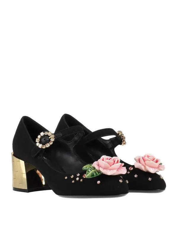 Dolce & Gabbana Embellished Mary Jane Pumps