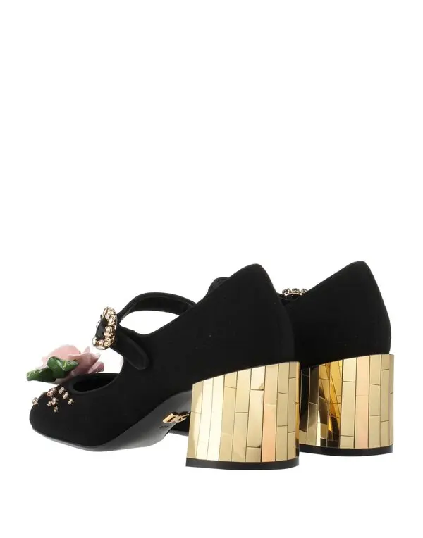 Dolce & Gabbana Embellished Mary Jane Pumps