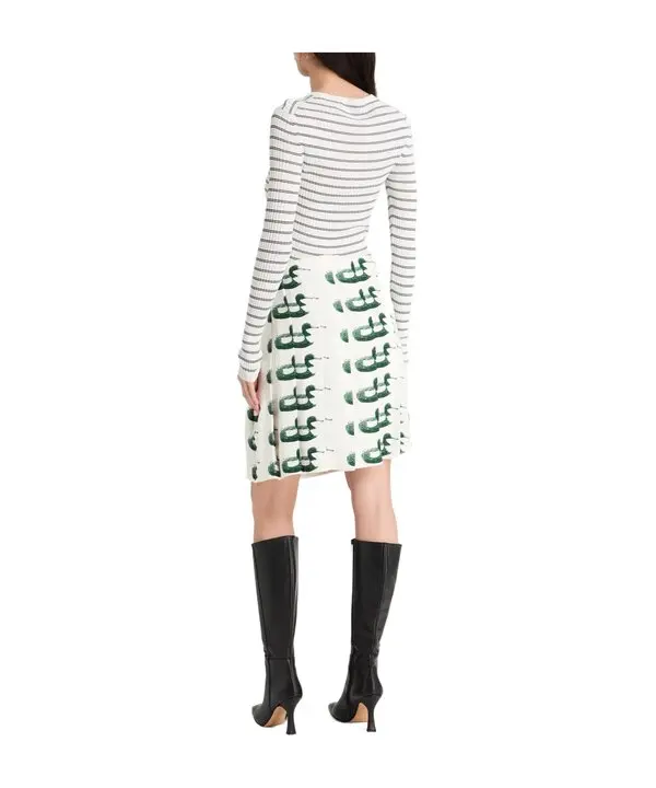 Burberry Printed Skirt