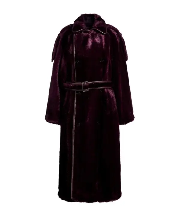 Burberry Teddy Long Coat