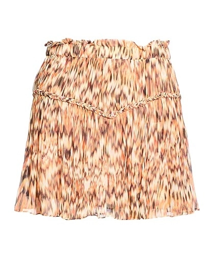 Isabel Marant Étoile Multi-color Ruched Skirt