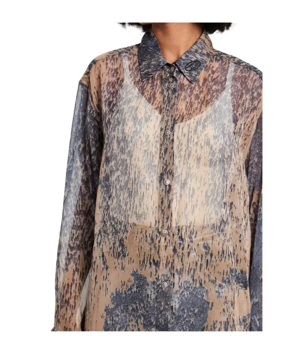 DIESEL® Multicolor Long-sleeve Shirt