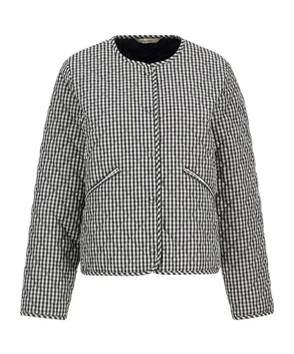 Barbour B.li Cashel Check Quilted Jacket