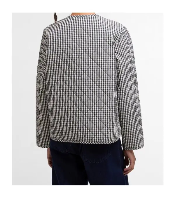 Barbour B.li Cashel Check Quilted Jacket